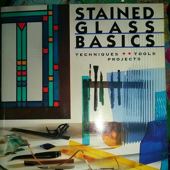 Other | 2 For 15 Howto Stained Glass Basics Book Full Color Pics Diy ...